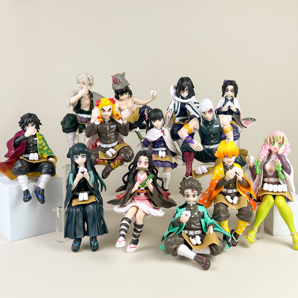 Japanese anime character model ornaments Demon Slayer characters ...