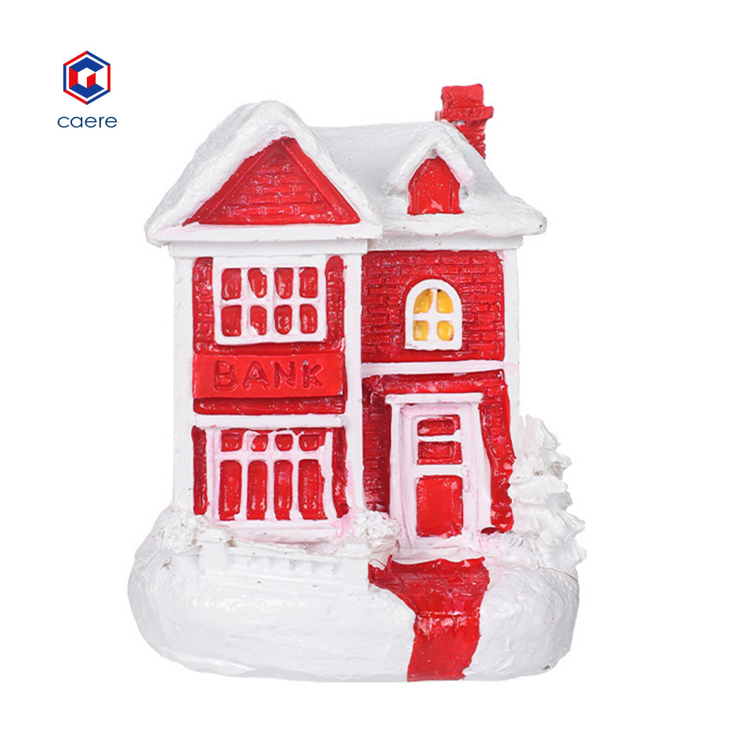 CAE| Christmas Ornaments Festive Room Accessory Miniature Resin ...