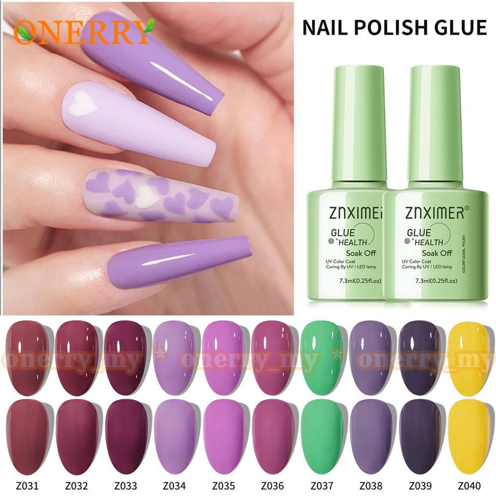 Health Removable High Gloss ZNXIMER Nail Art Products Nail Beauty ...