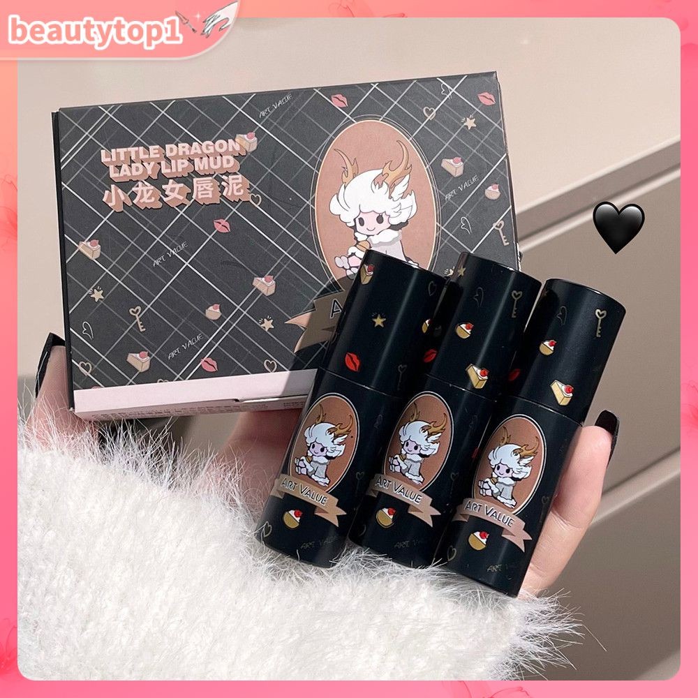 【COD】 Matte Lip Glaze Affordable Lightness Does Not Dry Beauty Makeup ...