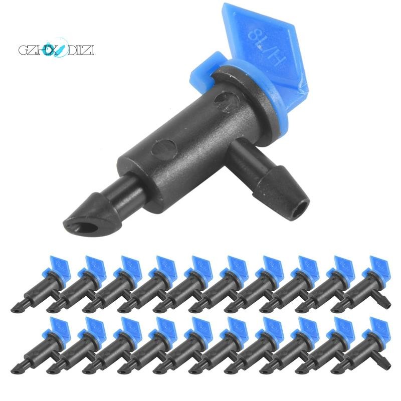 60 Pieces Irrigation Drip Emitter Garden Flag Irrigation Dripper, Trees ...