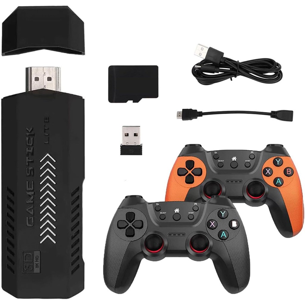 X2 Ultra Retro Game Stick 4K, Palam HDMI dan Mainkan Mainan Permainan ...