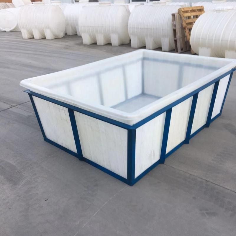 Thickened Beef Tendon Plastic Water Tank Fish-selling Basin Rectangular ...