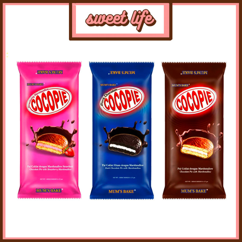 25G X 6'S MUM'S BAKE COCOPIE CHOCOLATE PIE WITH MARSHMELLOW FLAVOR ...