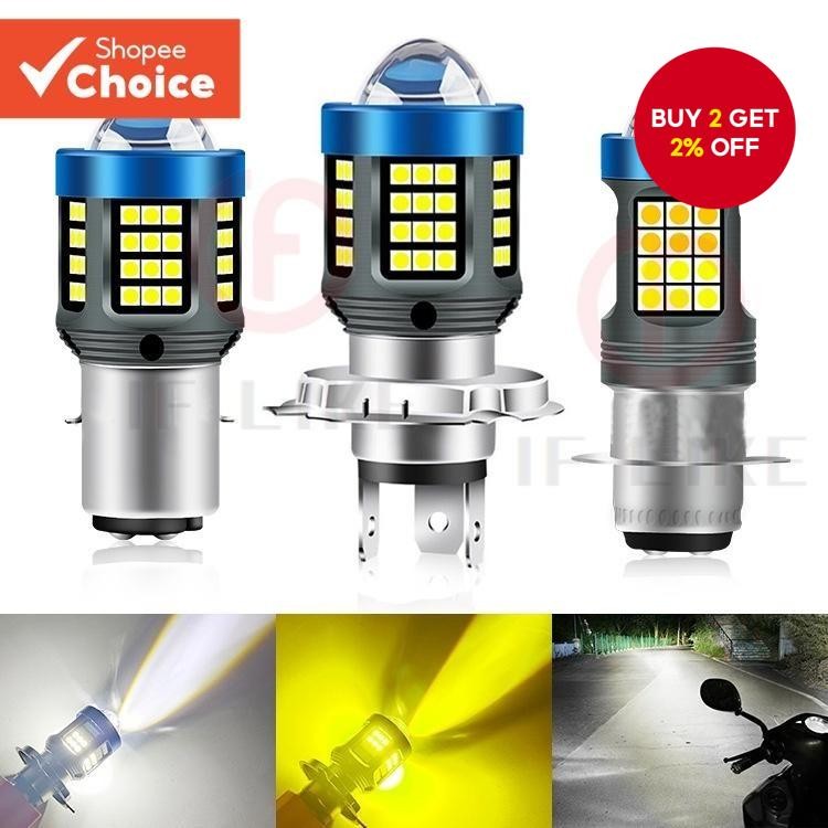 360° LED Light For Motorcycle Mini Driving Light Spot Light M5 T19 P15D H4 H6 headlight DC12V ...