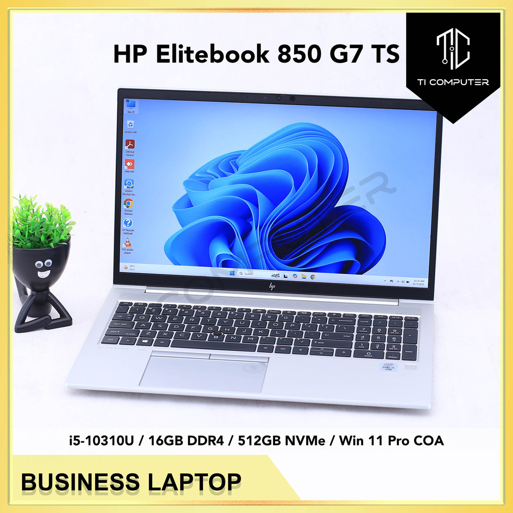 HP Elitebook 850 G7 15inch Touchscreen Intel Core i5-10310U 16GB RAM ...