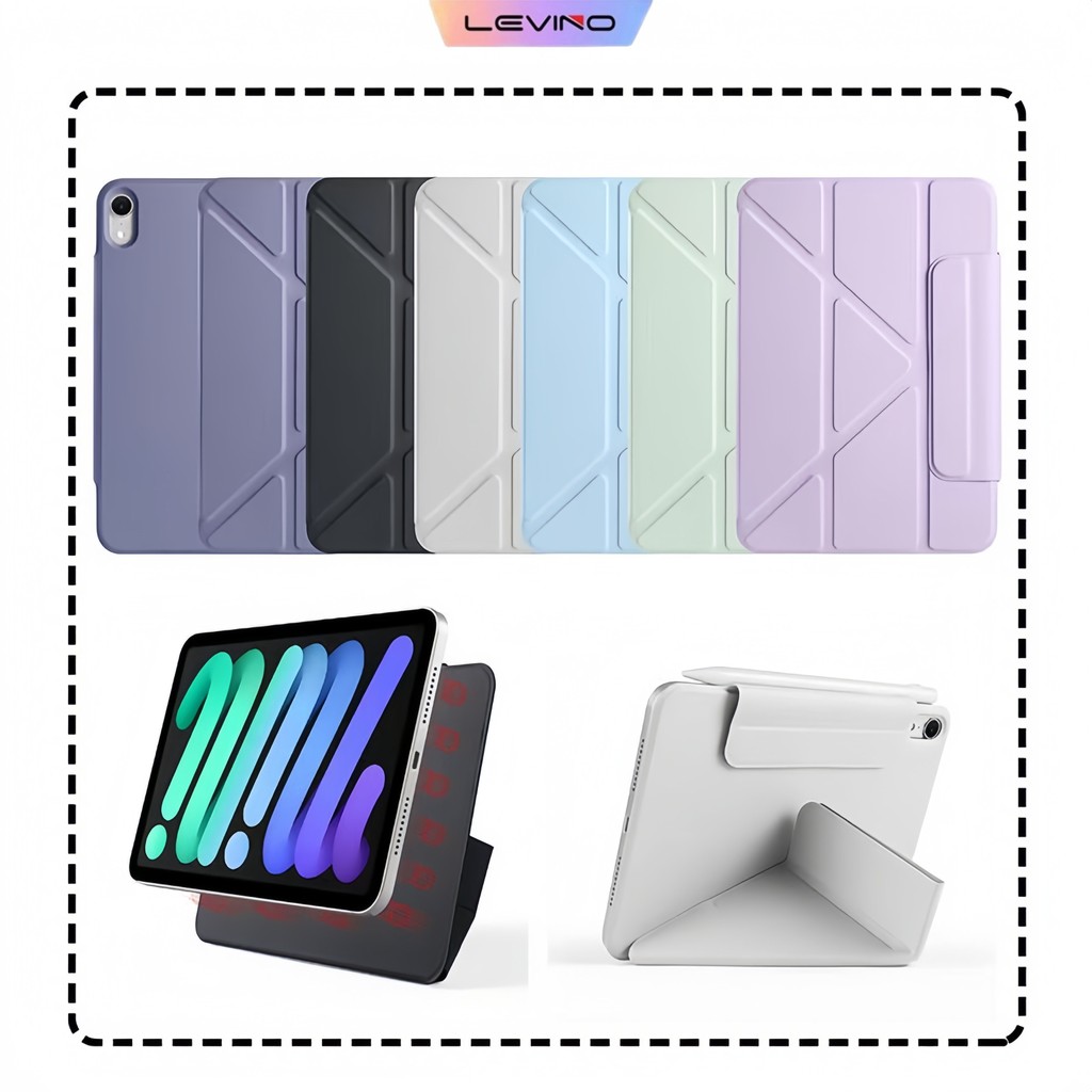 Folding Stand Strong Magnetic Tablet Case for iPad A16 2025 Air11-M3 ...