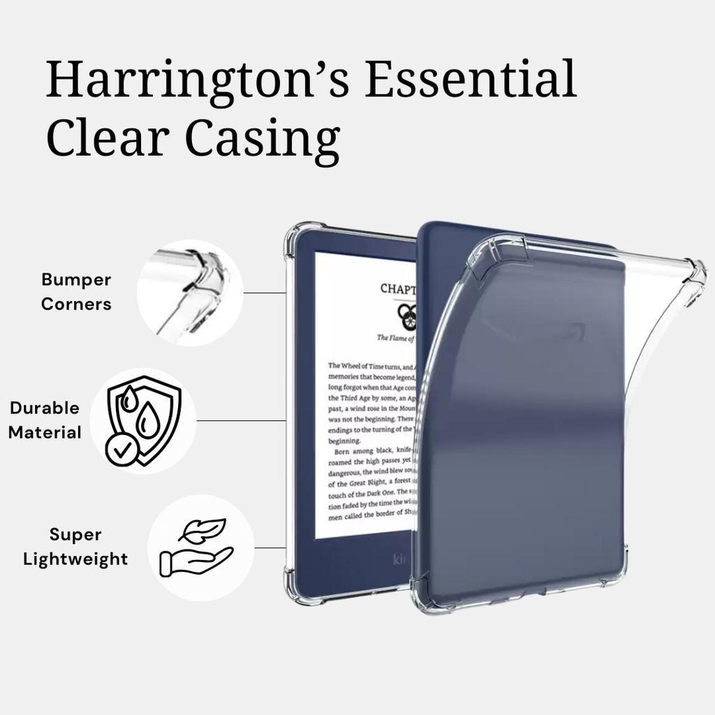 Clear Case Kindle Paperwhite 1/2/3/4/5, Basic 10th/11th – Jelly ...
