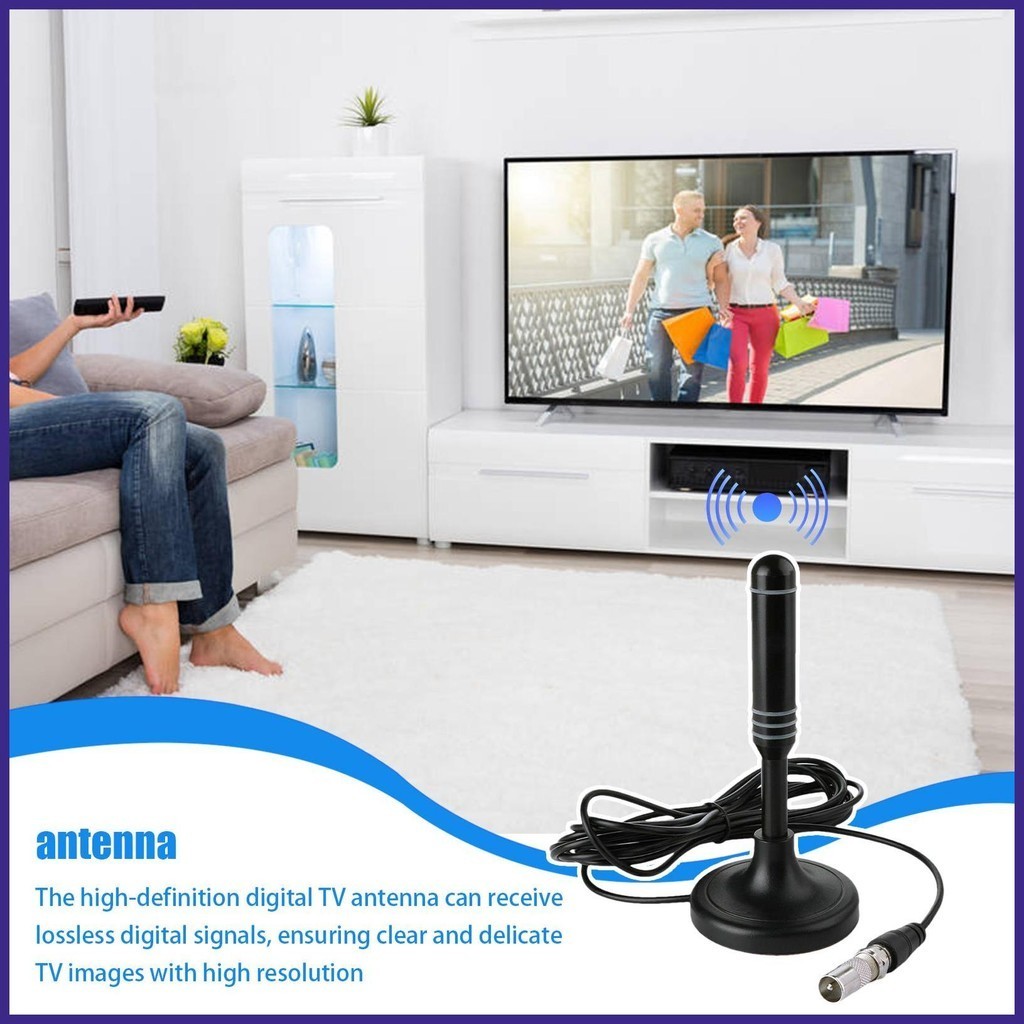 TV Antenna Indoor Indoor TV Antenna Digital High-Definition Anti ...