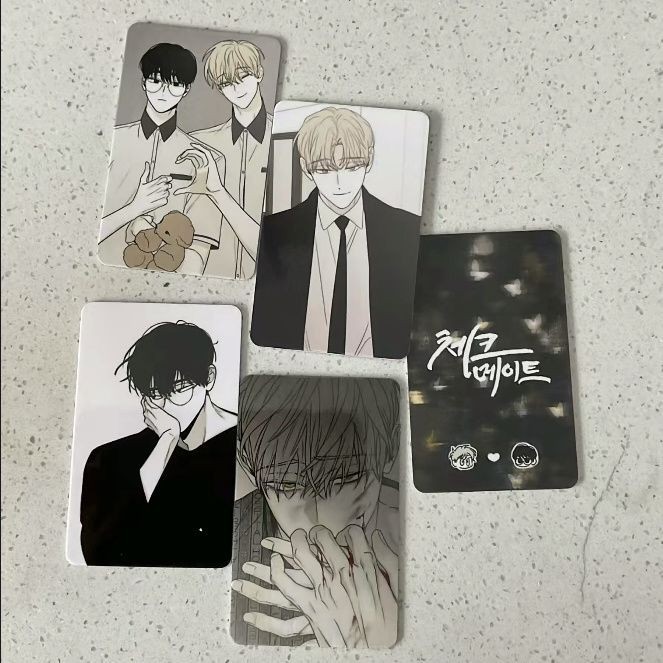 Korean BL Manwha Checkmate 3 Inches Card Collection Jeong Eunsung Lee ...