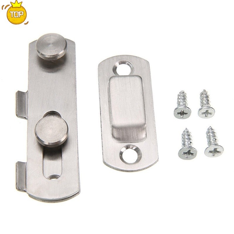 Guard Latch Sliding Screw Handle Stainless Steel Door Lock Latch Door ...