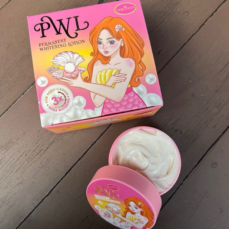 PWL PERMANENT WHITENING LOTION 3X Extra Whitening Soften Lotion (100G ...