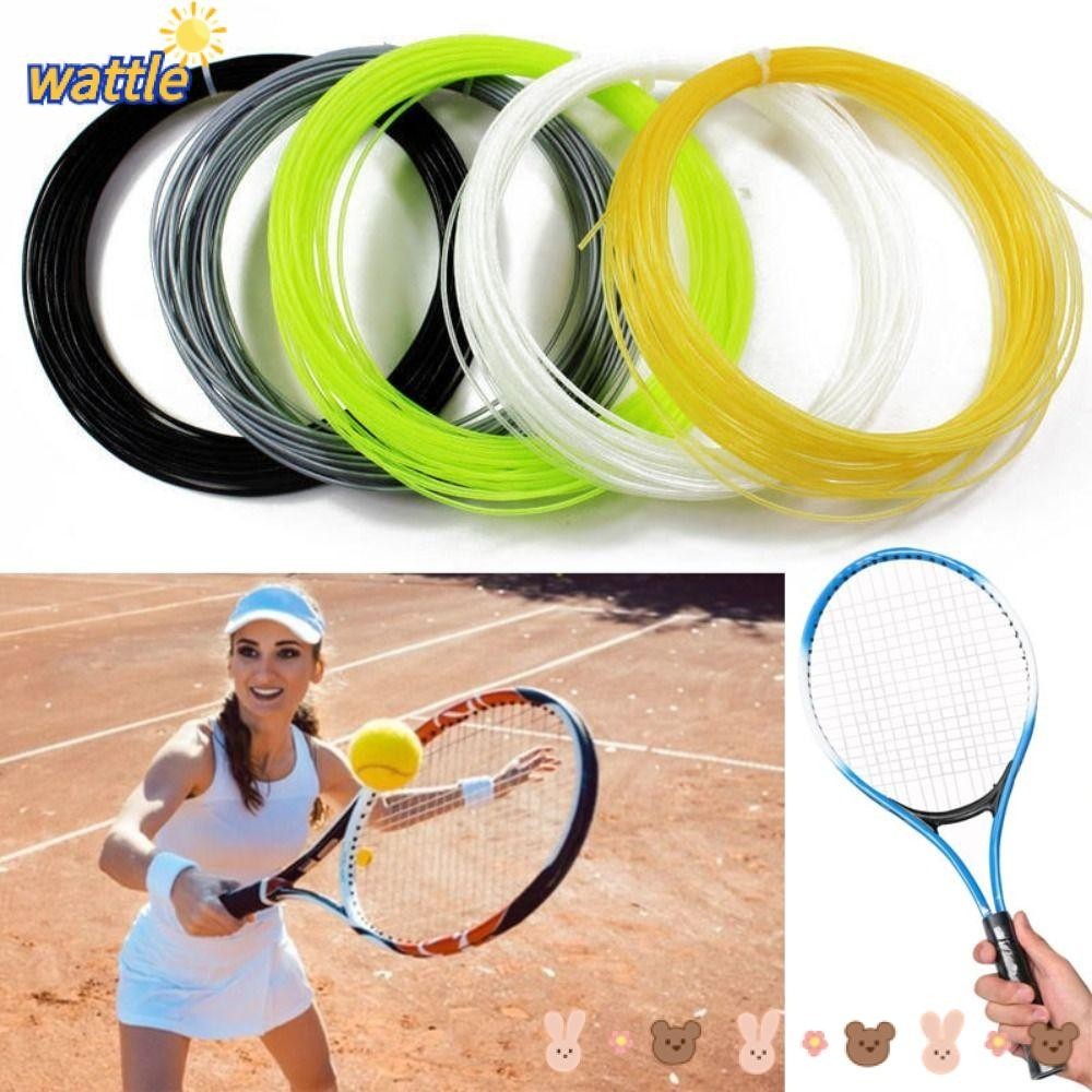 WA-SPORT Tennis Racket String, Replacement Accessories 1.35mm 12M ...