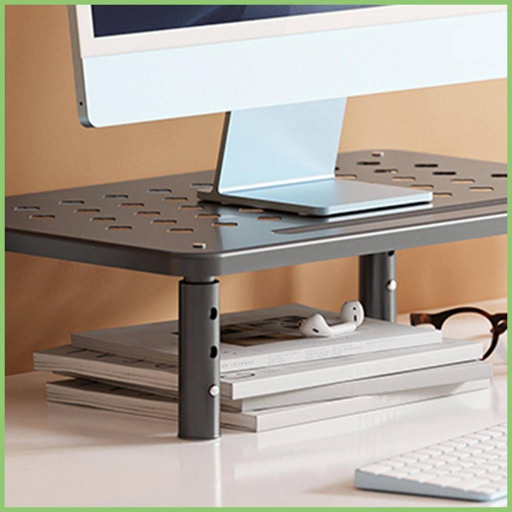 Desktop Monitor Stand Small Desktop Computer Stand Computer Monitor ...