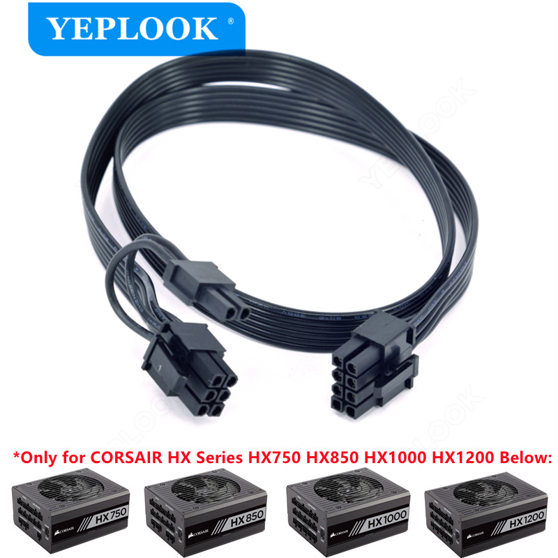 Original PCIe 6Pin to 3 IDE Molex 4Pin GPU Power Supply Cable For ...