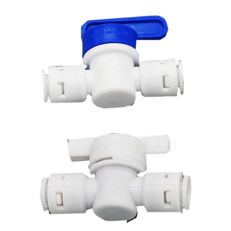Water Purifier Quick Connector 2 Points Ball Valve Switch Filter Direct ...