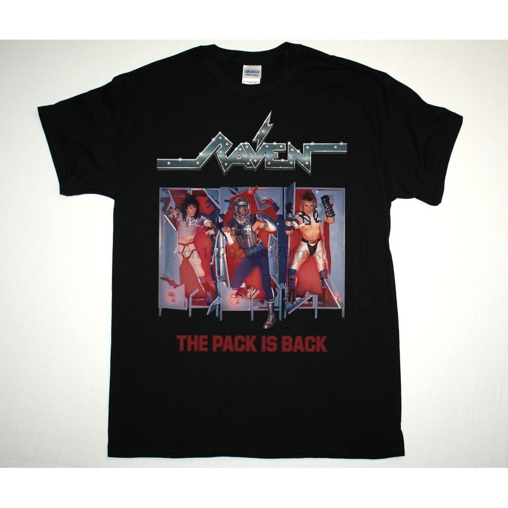 RAVEN THE PACK IS BACK HEAVY METAL BAND TOKYO BLADE EXCITER NEW BLACK T ...