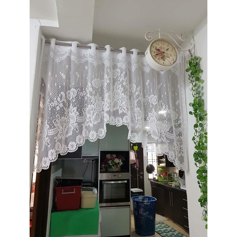 LANGSIR LACE DAPUR (PINTU & TINGKAP) [READY STOCK] | Shopee Malaysia
