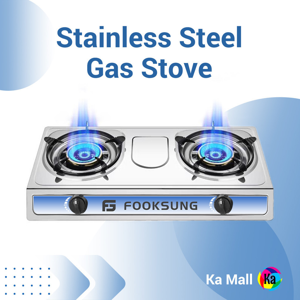 dapur gas stee dapur gas murah dua lubang Thickening range fierce fire ...