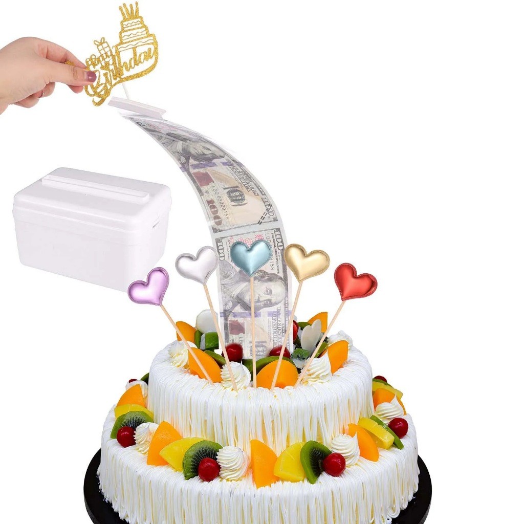 Money box SURPRISE money cake money box tool money box for money cake box for money pull cakes ...