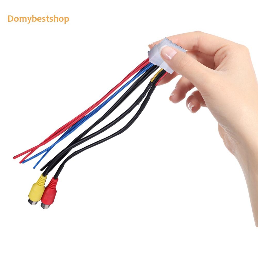 Power Input Speaker Wire Harness 10 Pin Plug with RCA Jack 10 Pin ...