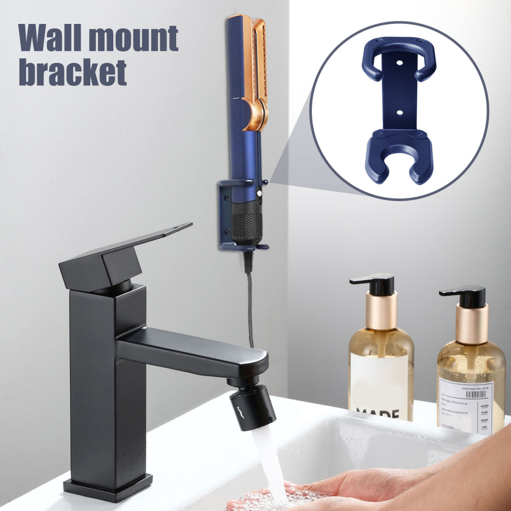 Wall Mount Hair Straightener Organizer Hair Straightening Iron Rack ...