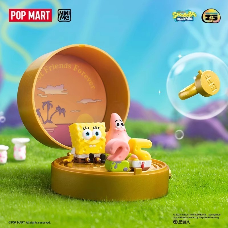 Official original Popmart SpongeBob SquarePants Carnival Anniversary ...