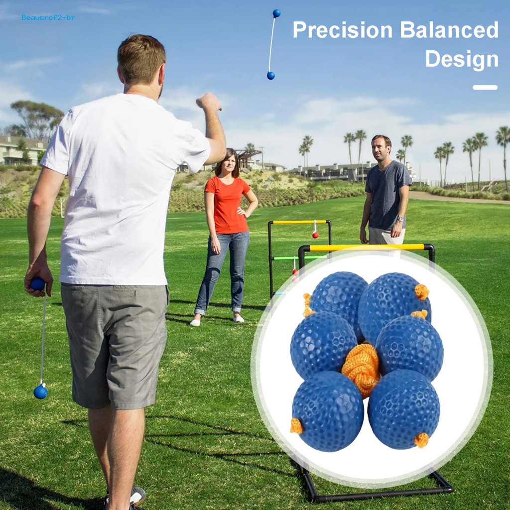 Bea Ladder Ball Set Tournament-grade Ladder Ball Kit 3 Pairs Real Golf ...