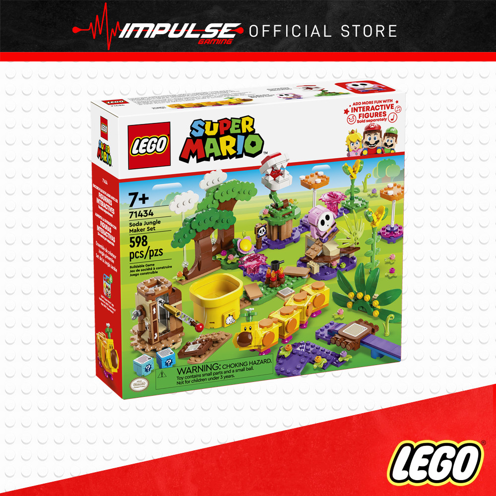 LEGO 71434 Super Mario Soda Jungle Maker Set | Shopee Malaysia