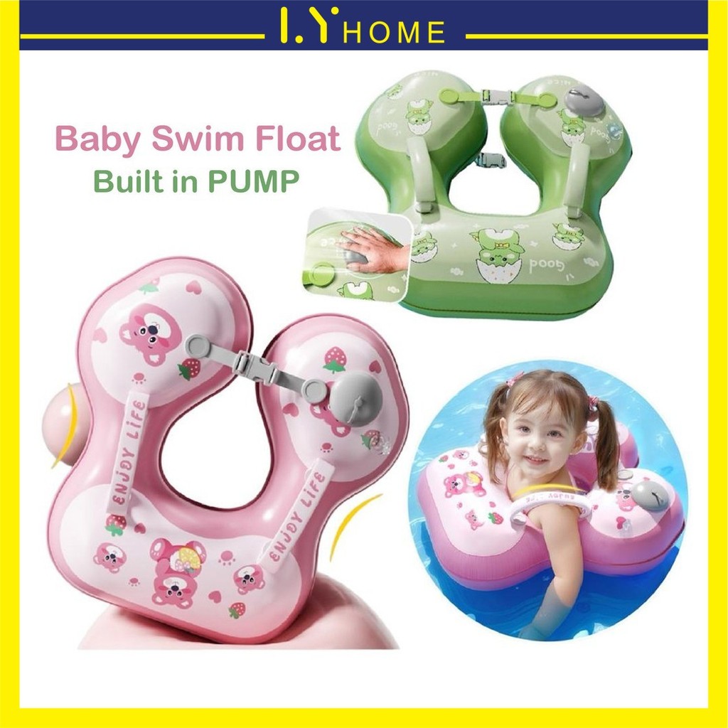 Built in pump Inflatable Swim Float | Shopee Malaysia