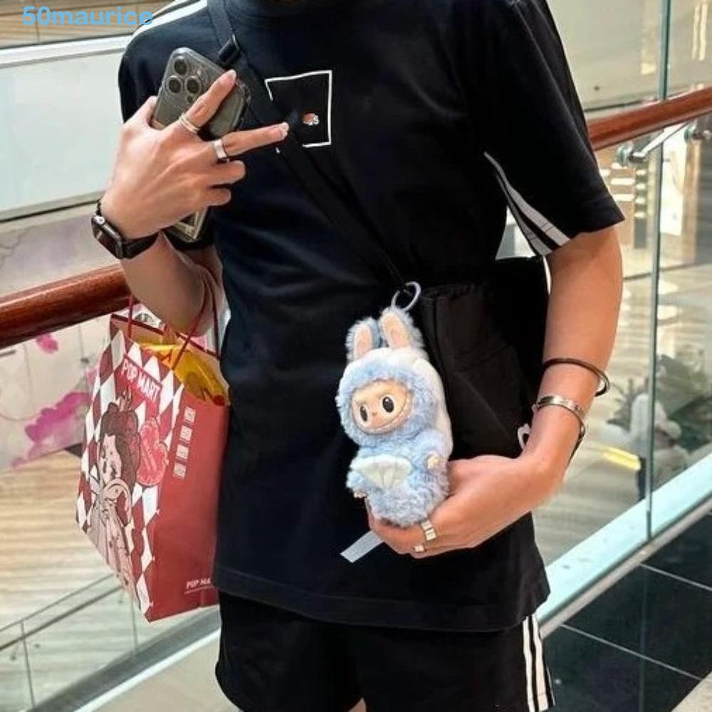 MAURICE Merlion Mermaid Labubu Doll, Anti-lost Cartoon Labubu Plush ...