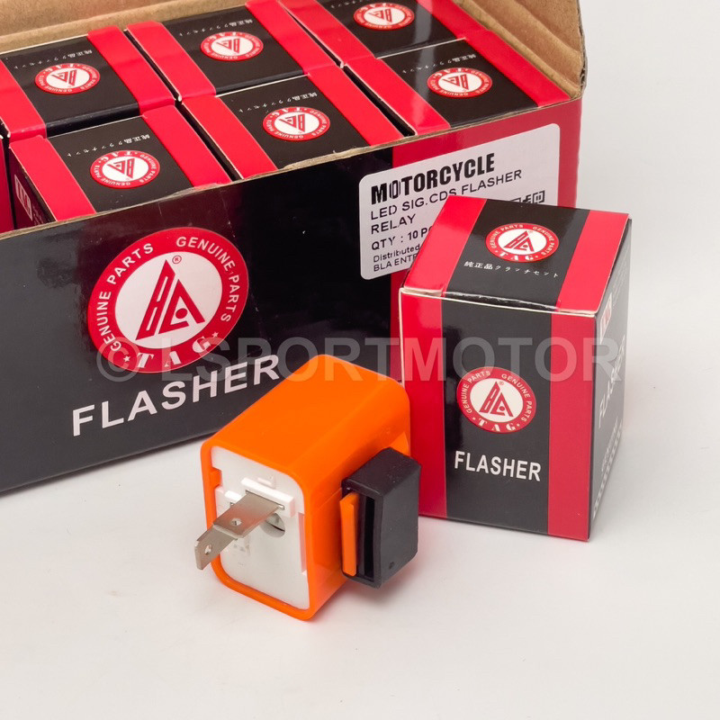 6V/12V LED SIGNAL CONDENSER FLASHER RELAY MOTORCYCLE (TAG) UNIVERSAL ...
