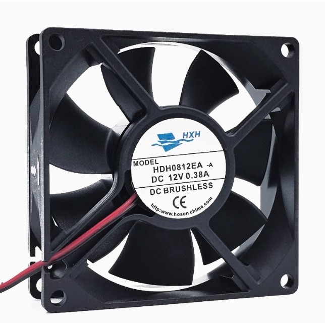 Hxh 8cm High Air Volume Fan 12V 0.38A HDH0812EA-A 8025 Dryer Cooling ...