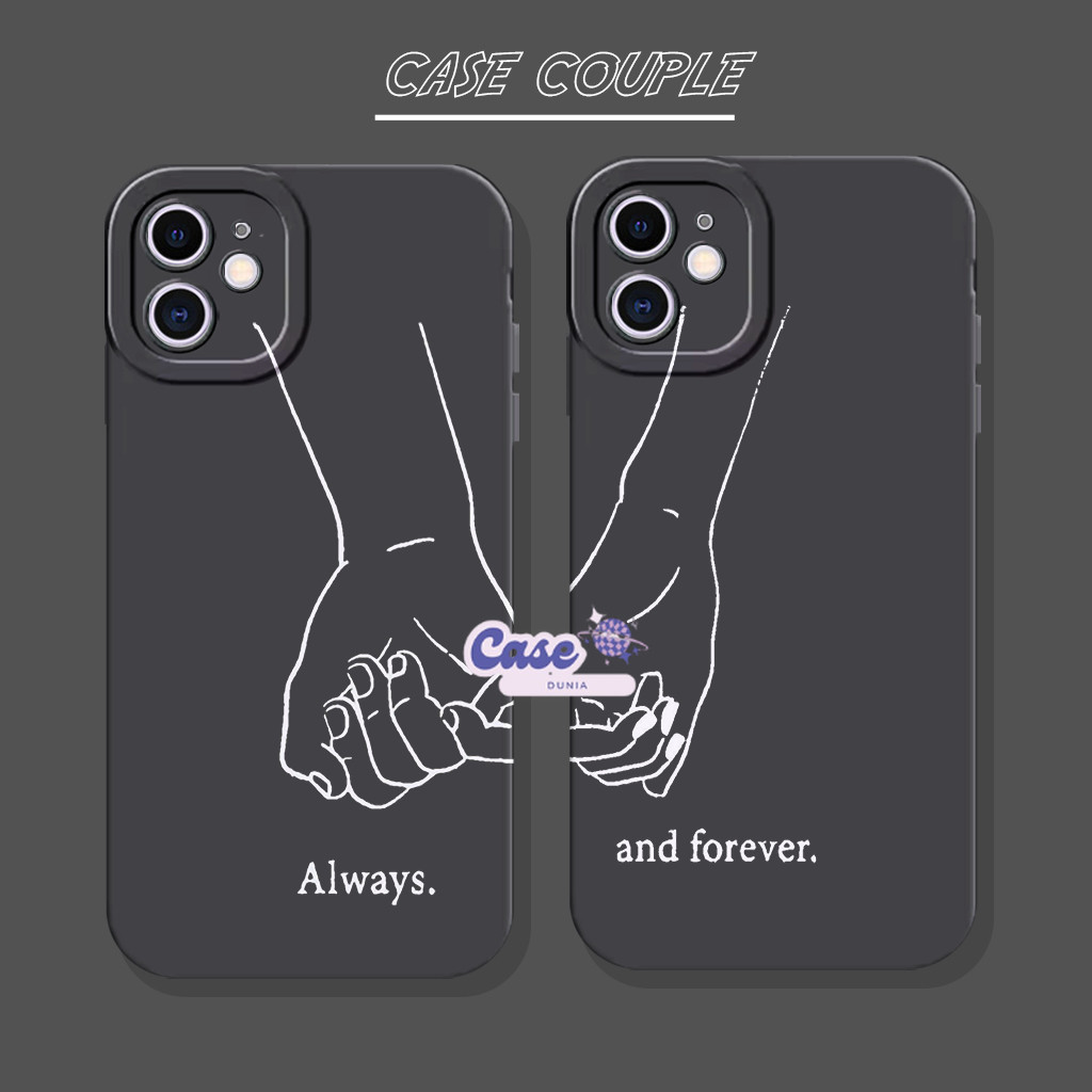 [CD03] Couple Case For All Types Iphone Samsung Oppo Vivo Redmi Infinix ...