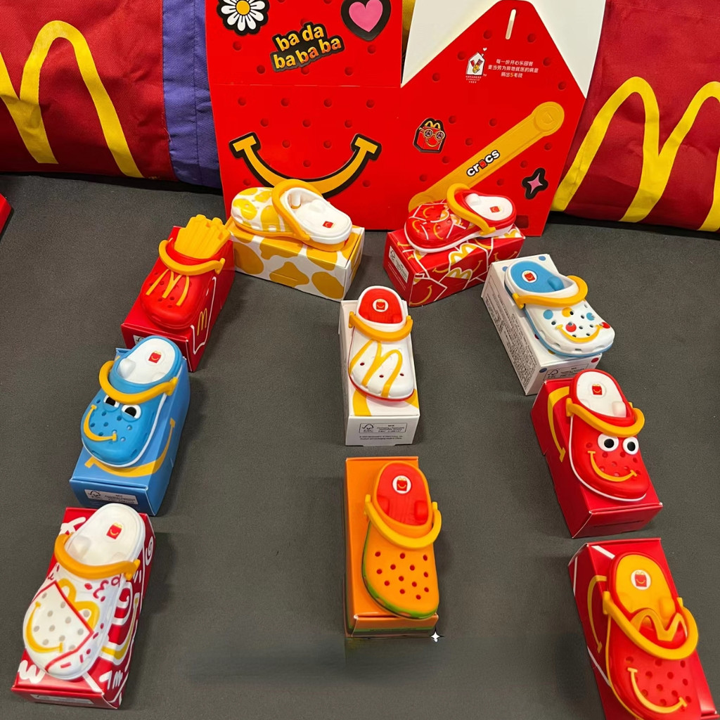 Mcdonalds Crocs Keychain Mcdo Crocs Mcdonalds Happy Meal | Shopee Malaysia
