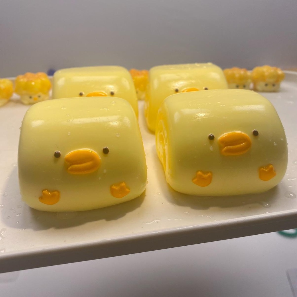 Taba Squishy Handmad Little Duck silicone gel food grade Soft Chewy ...
