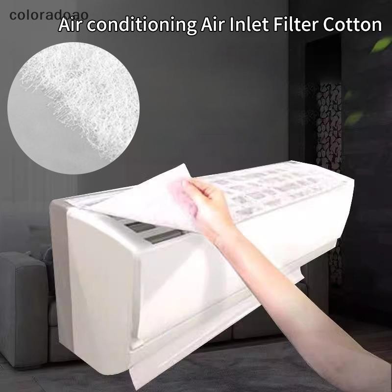 coloradoao Anti-Dust Air Conditioner Vent Filter Cotton Cuttable ...