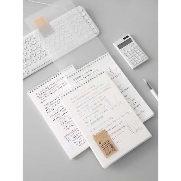 notepad buku nota memo pad Buku nota bulatan garis atas alat tulis ...