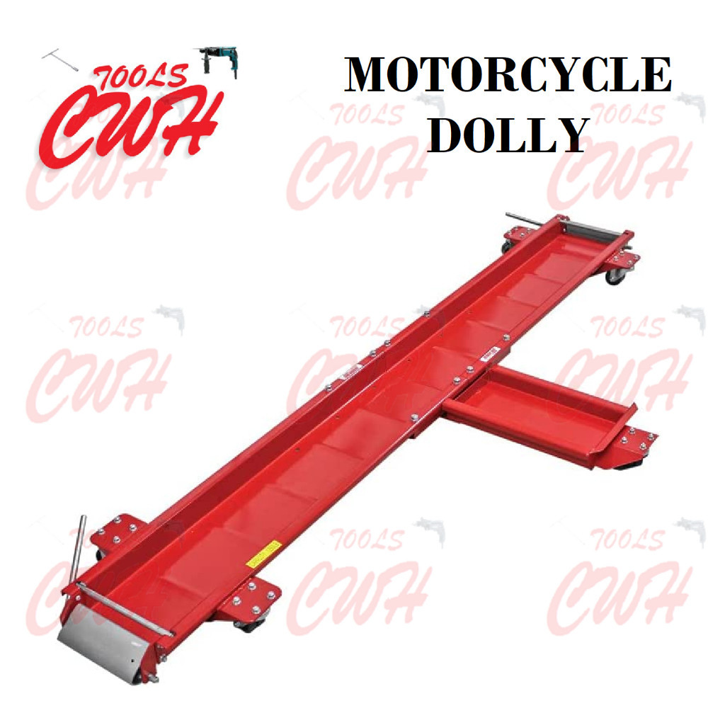 600KG 1250LBS LOW PROFILE MOTORCYCLE PORTABLE DOLLY MOVING PARKING ...