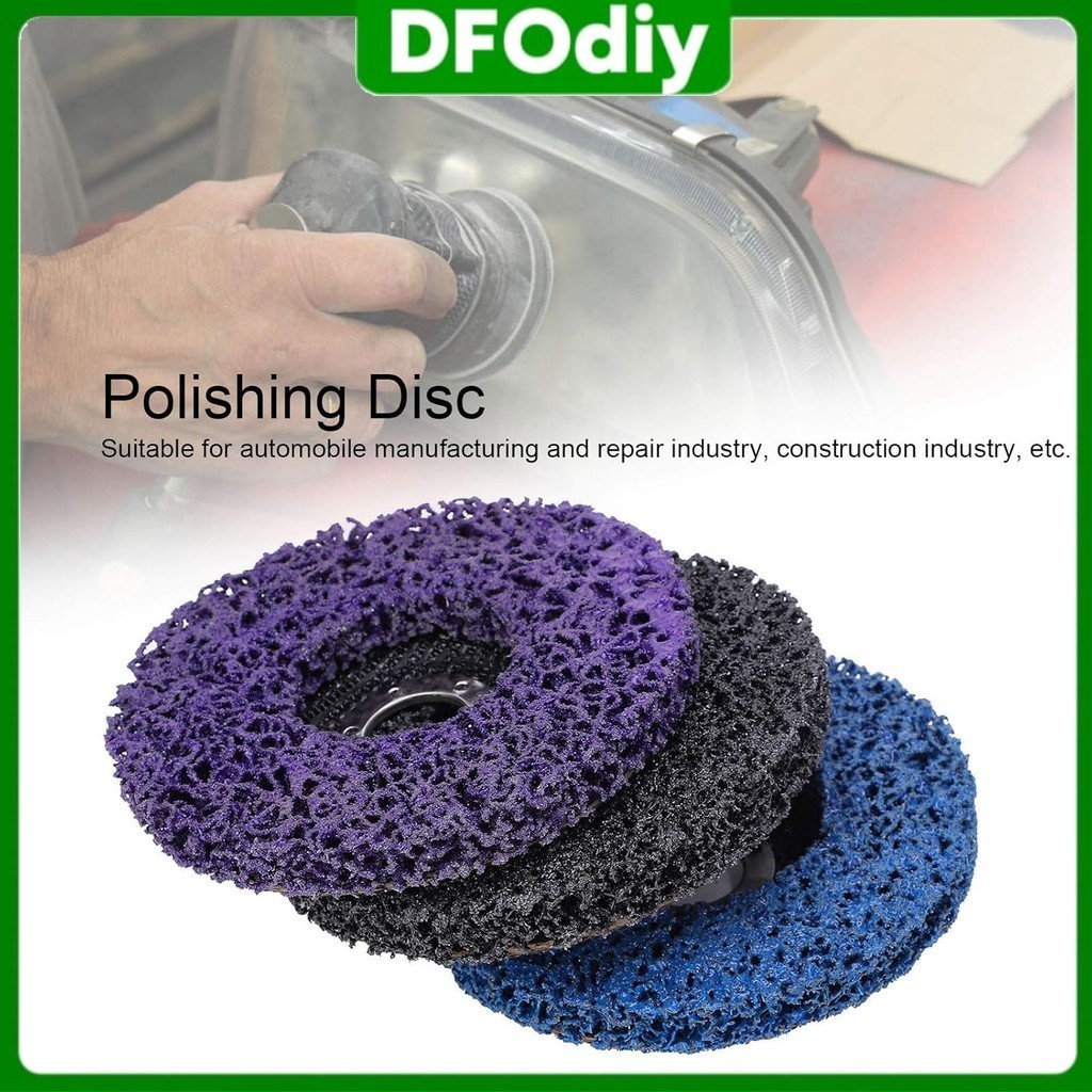 DFOdiy Poly Strip Disc Abrasive Wheel Paint Rust Remover Clean Grinding ...