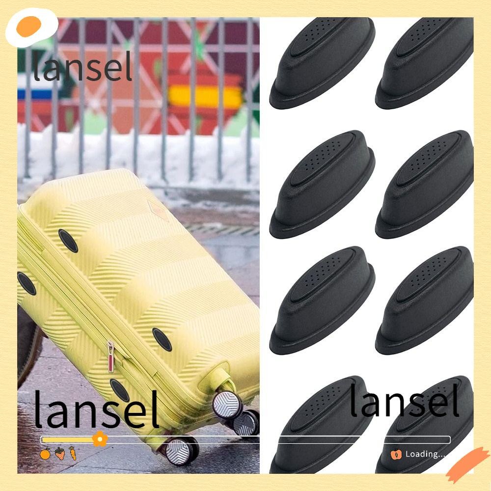 LA Luggage Bottom Stand, Black Plastic Luggage Feet Pads, Stud Support ...
