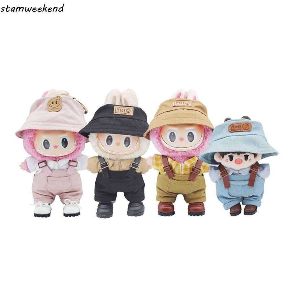 STAMWEEKEND 17cm Labubu Time Clothes, Stuffed Dolls Labubu Labubu Doll ...