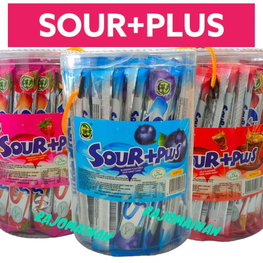 Sour Plus Chewy Candy (HALAL) | Shopee Malaysia