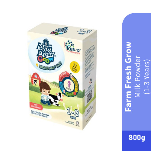 FARM FRESH Grow Milk Powder 1-3 Years 800G- Farm Fresh Milk Powder,Milk ...