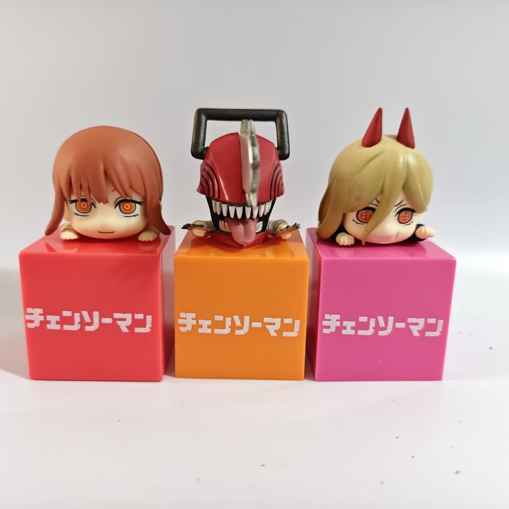 Anime Figure Chainsaw Man Nendoroid Makima Lying Denji Power Parva Gift ...