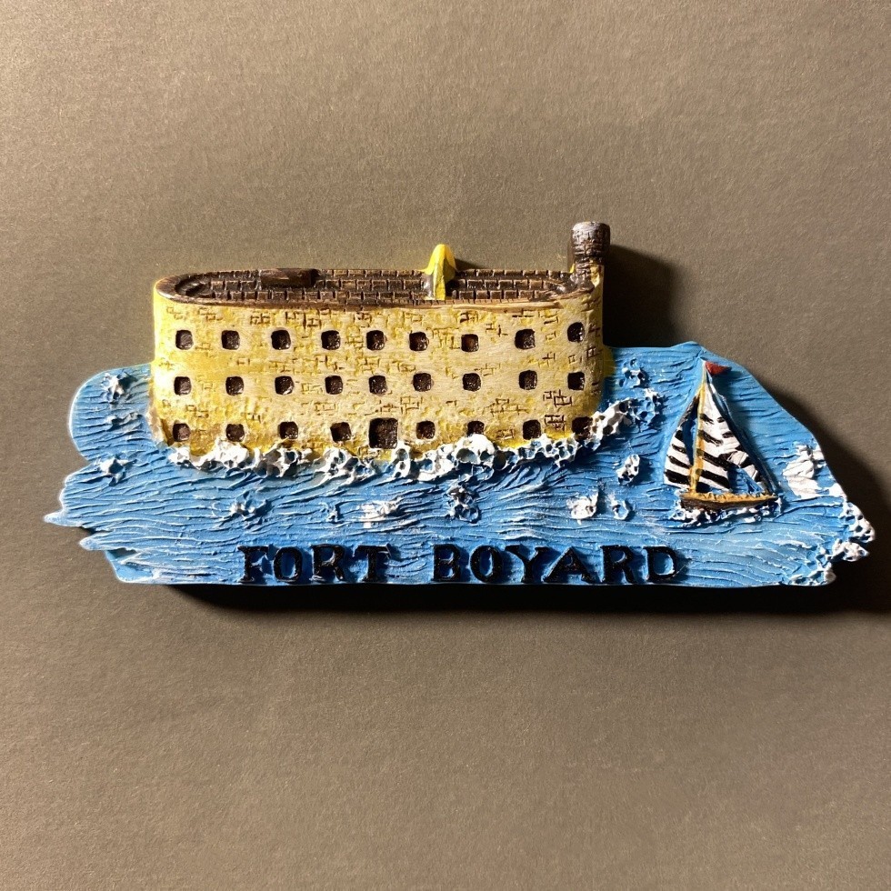 French Devil Boya Prison Fridge Stickers Tourist Souvenir Refrigerator ...