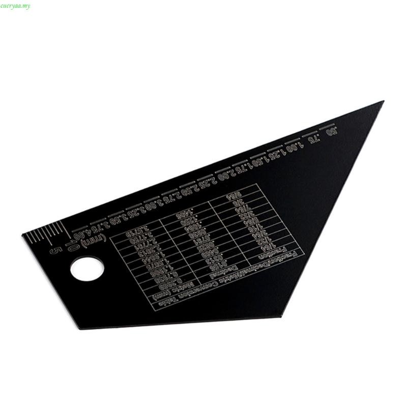 cucryaa String Action Gauges Rulers Guitar String Height Rulers Guitar ...