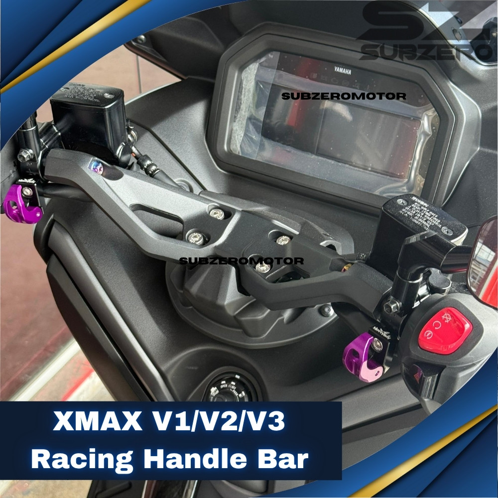 Xmax V1 V2 V3 TMAX DESIGN Racing Handle HIGH MATERIAL ALLOY Handle Bar ...