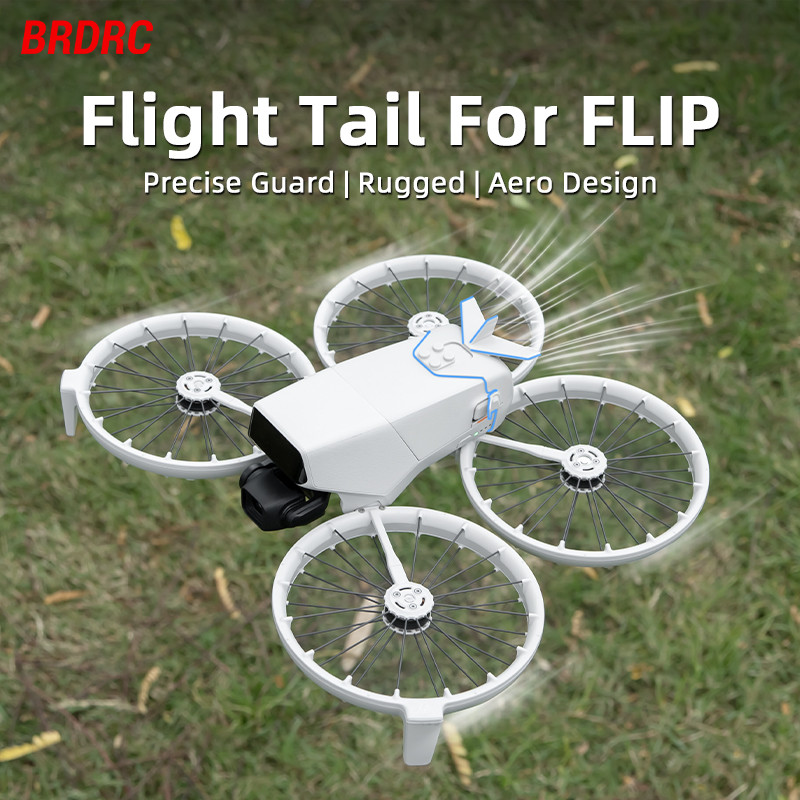 For DJI Flip Flying Fin Drone Battery Anti Detachment Aerodynamic Fin ...