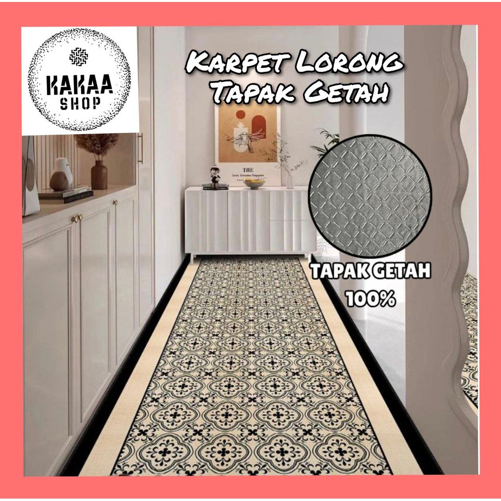 Runner Carpet rubber | Tapak getah | Karpet panjang dapur lorong anti ...